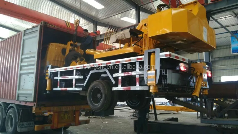 6 Ton Truck Crane Cable Big Truck Crane Truck Crane Manipulator - Buy ...