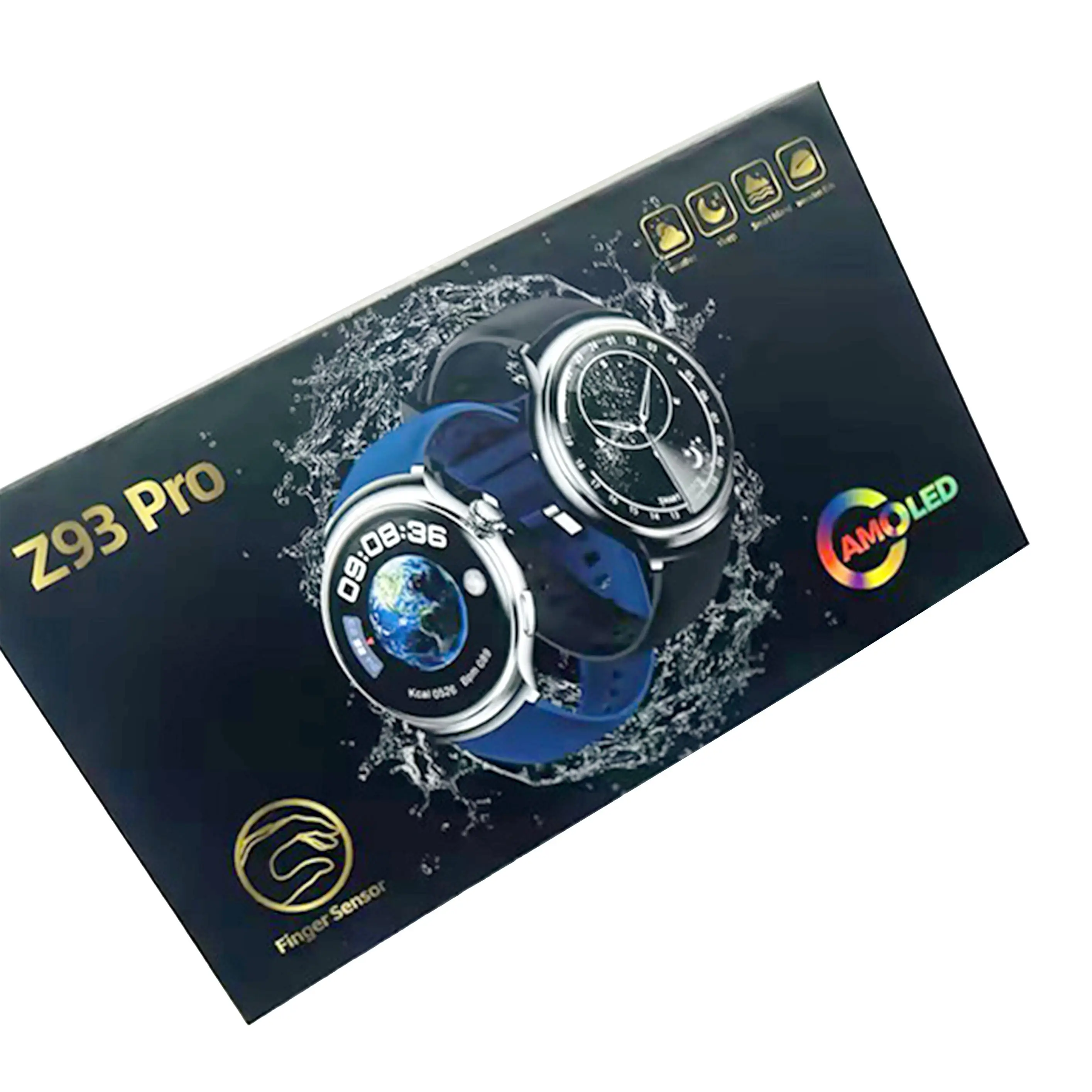 New Z93 Pro Smart Watch 2024 200Mah Battery Outdoor Sport Smart Watches BT Calling Waterproof ...