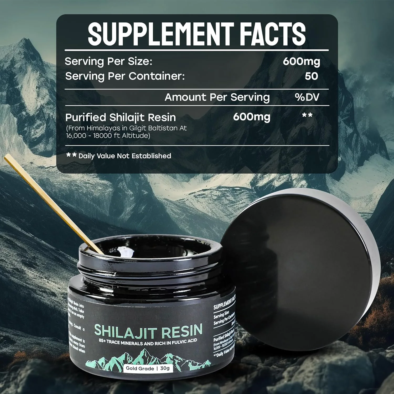 Custom Packaging Shilajit Products - Pure Himalayan Resin