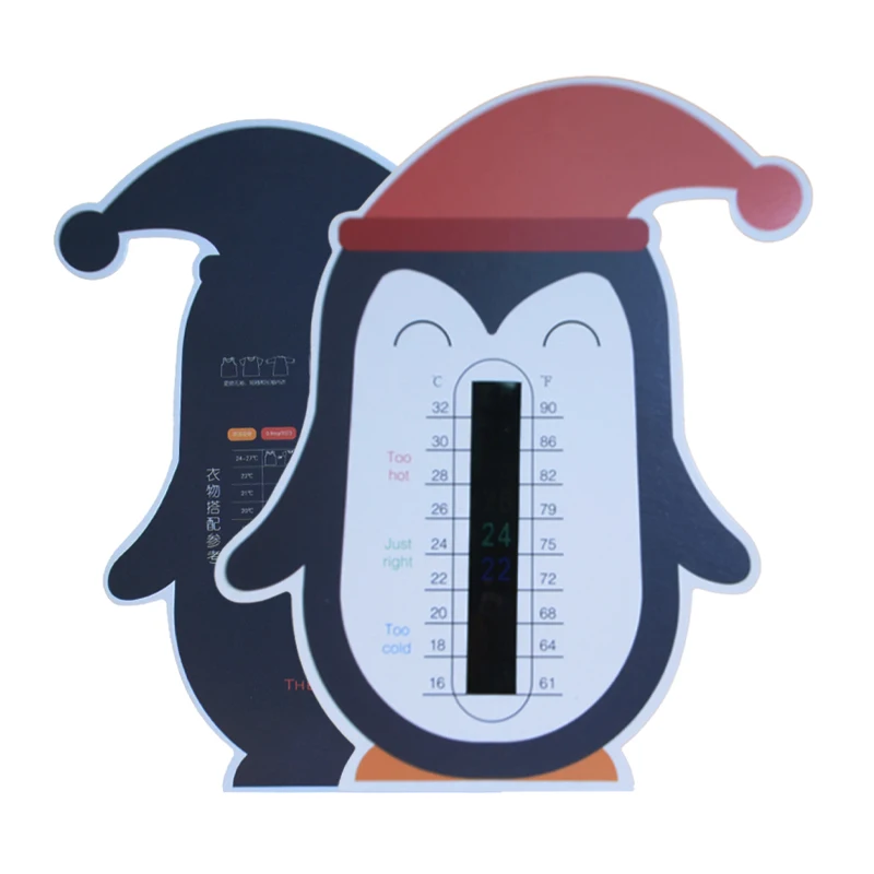 Oem Liquid Crystal Thermochromic Strip Room Thermometer Card - Buy Card ...