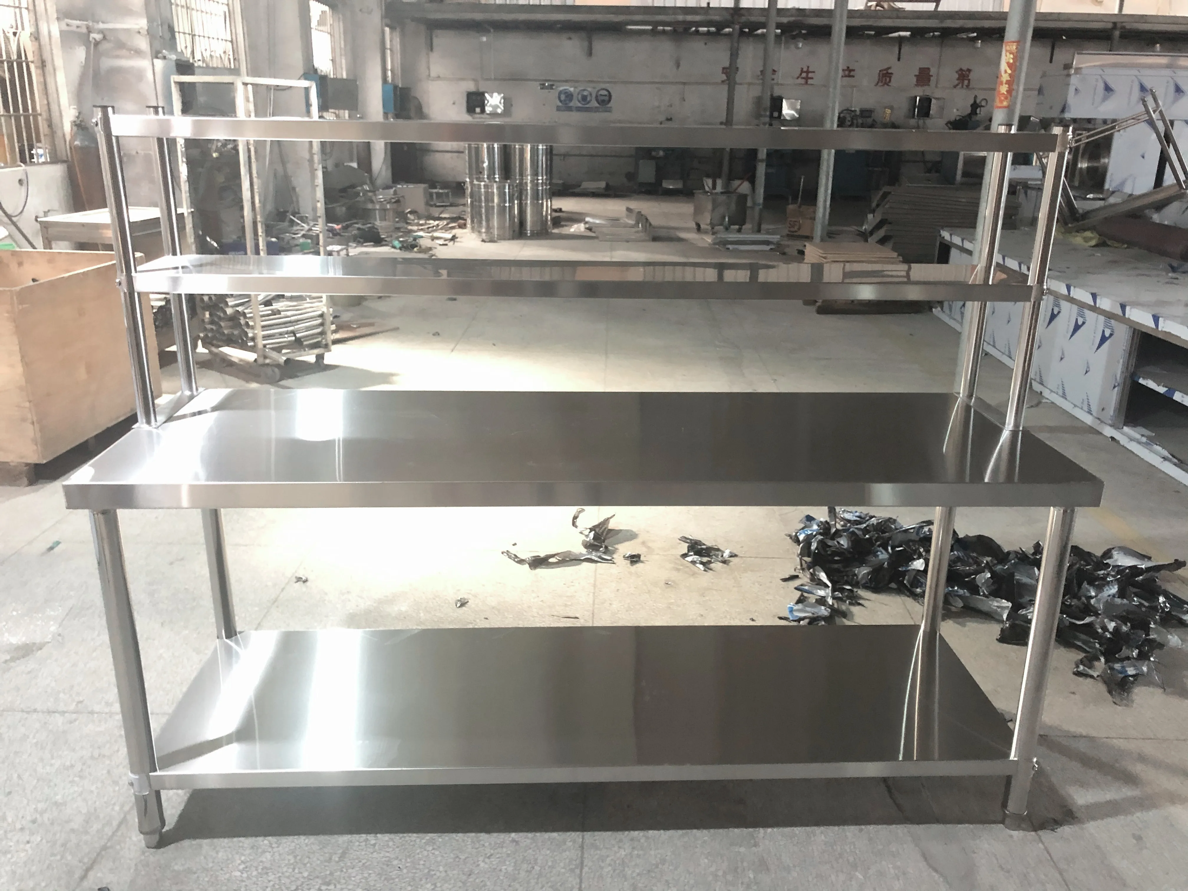 Kitchen Stainless Steel Work Table - Buy Work Table,Stainless Steel ...