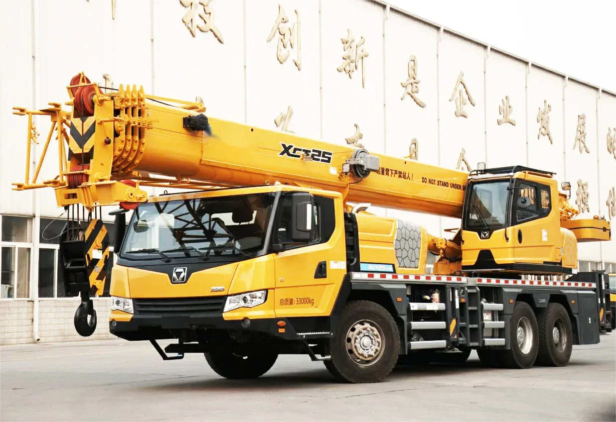 Hot Sale High Performance 25 Ton Long Boom Truck Crane Xct25l5_y With ...