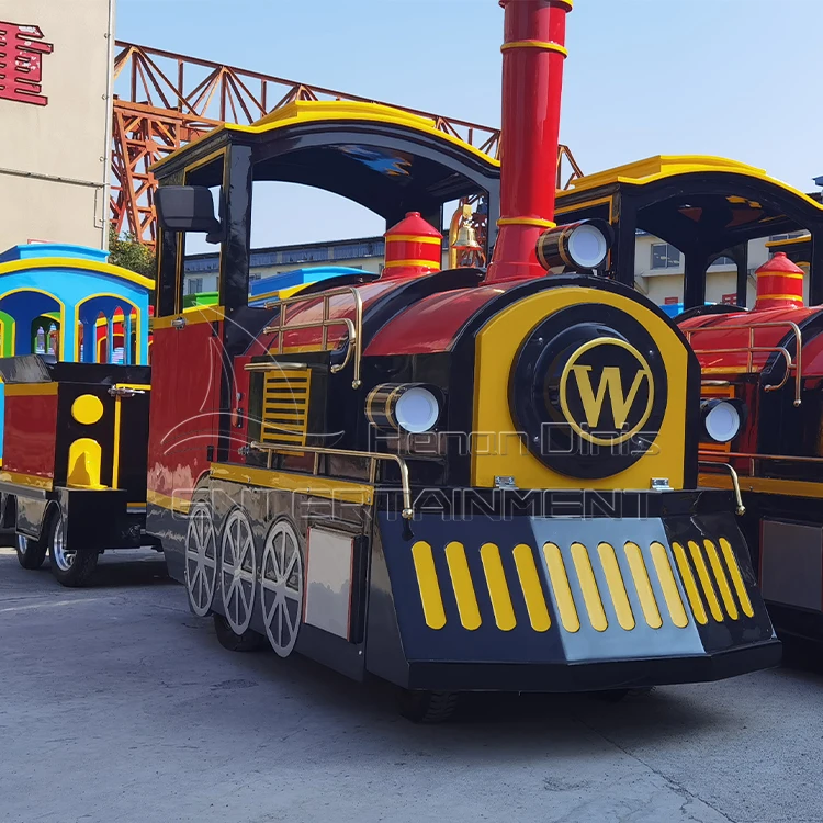 Electric Indoor Mall Uses Trackless Trains - Buy Electric Train ...