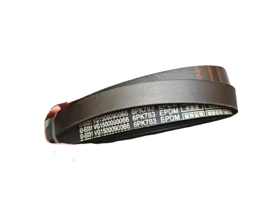 Original Truck Alternator Belt for Sinotruk Howo Truck Engine Spare ...