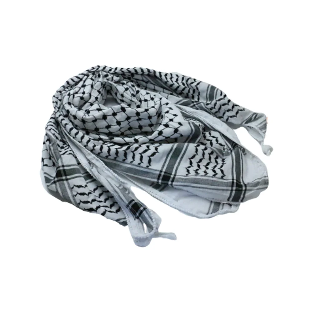 Palestine National Day Scarf - Winter Acrylic Knit Shawl