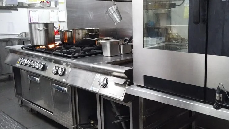 Mcdonalds Industri Hotel Peralatan Dapur Stainless Steel Restoran ...
