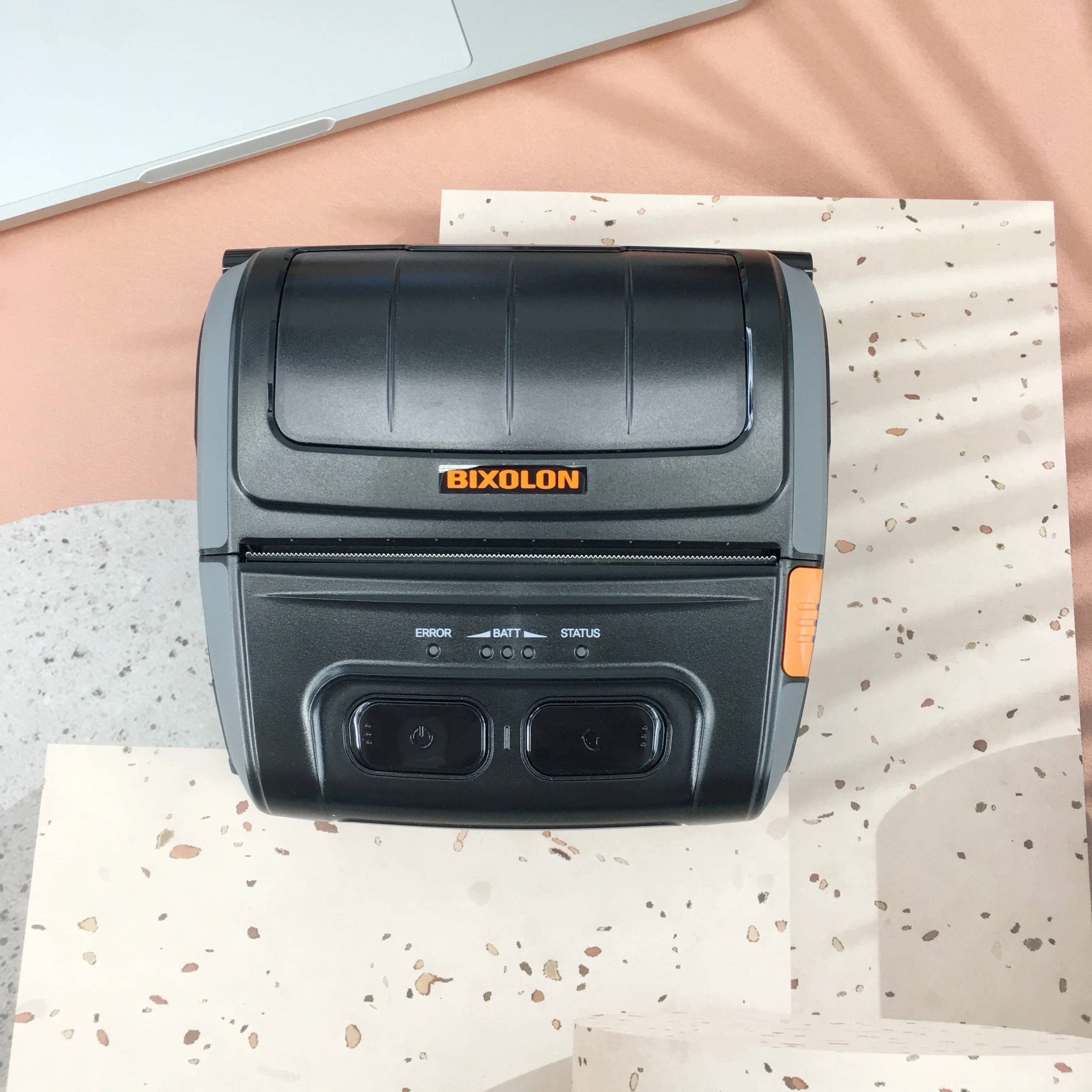 Bixolon Spp-r410 4" Wireless Portable Receipt,Label And Ticket Direct Thermal Mobile Printer ...
