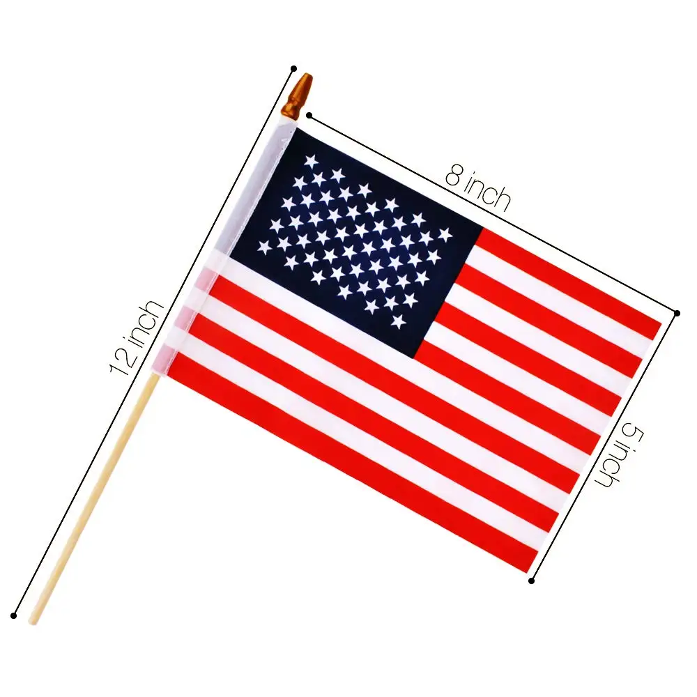 Customize Logo Hand Flags - Promotional Event Essentials