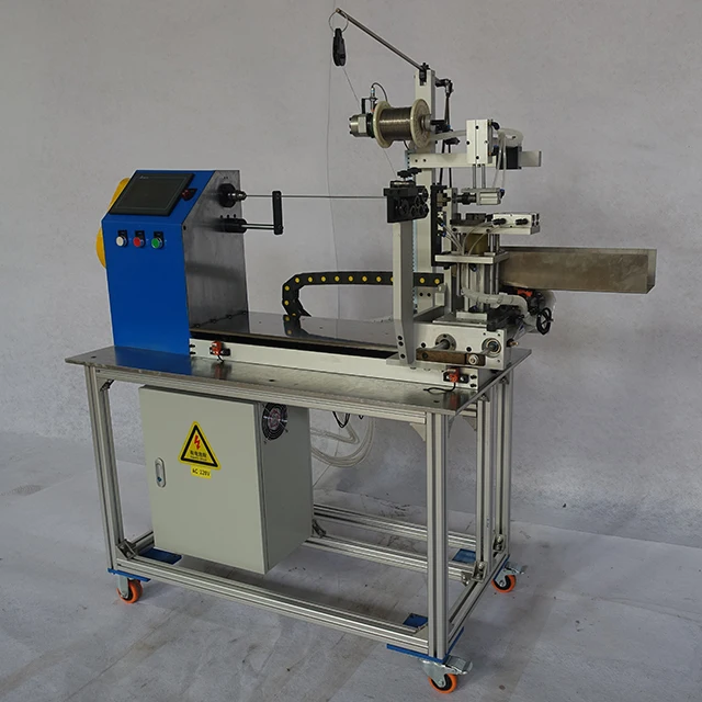 Plc Controlled Double End Tail Winding Machine Can Automatically Load ...