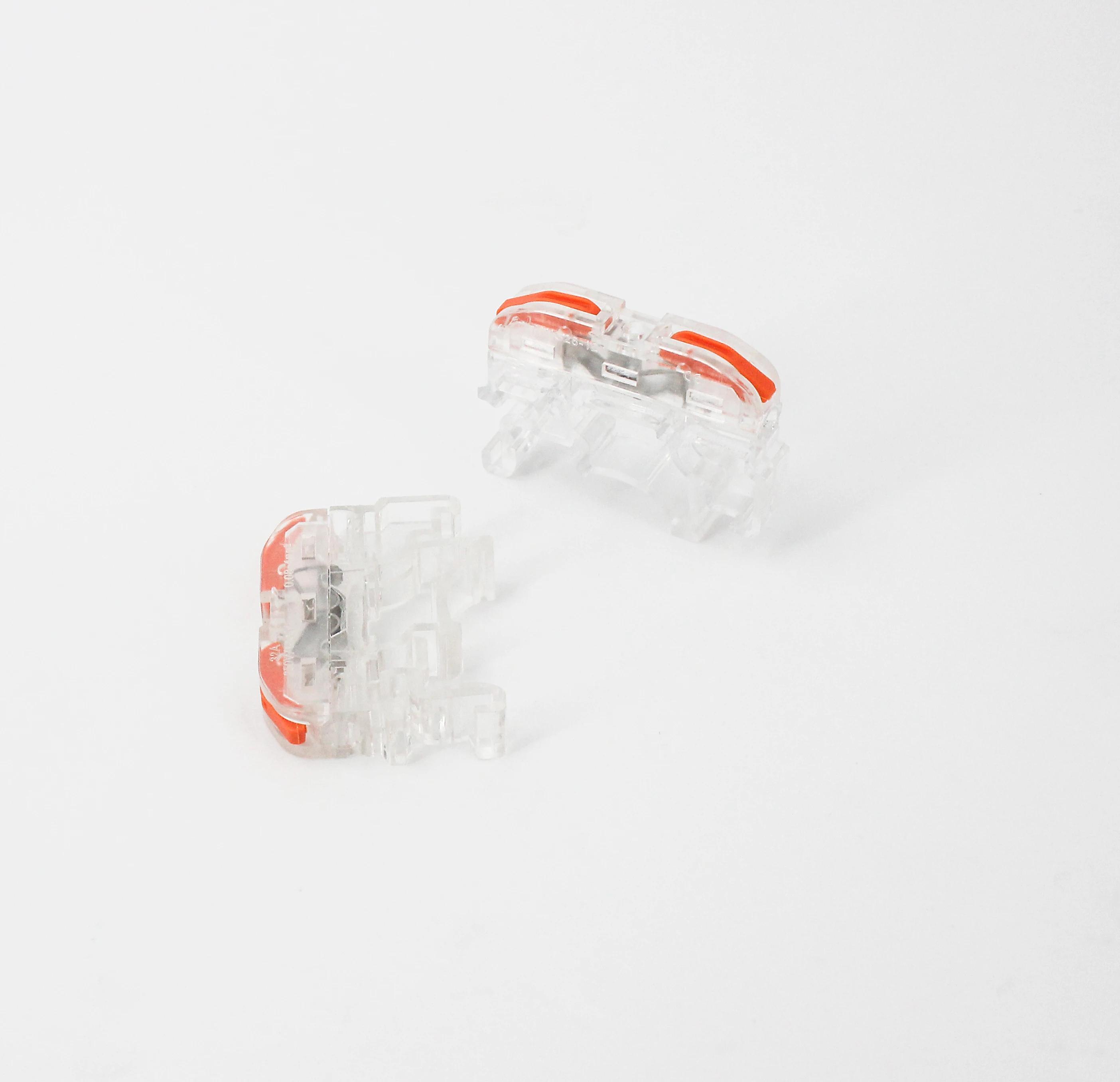 1pin To 1pin Transparent Terminal Block Plastic - Buy Led Connectors ...