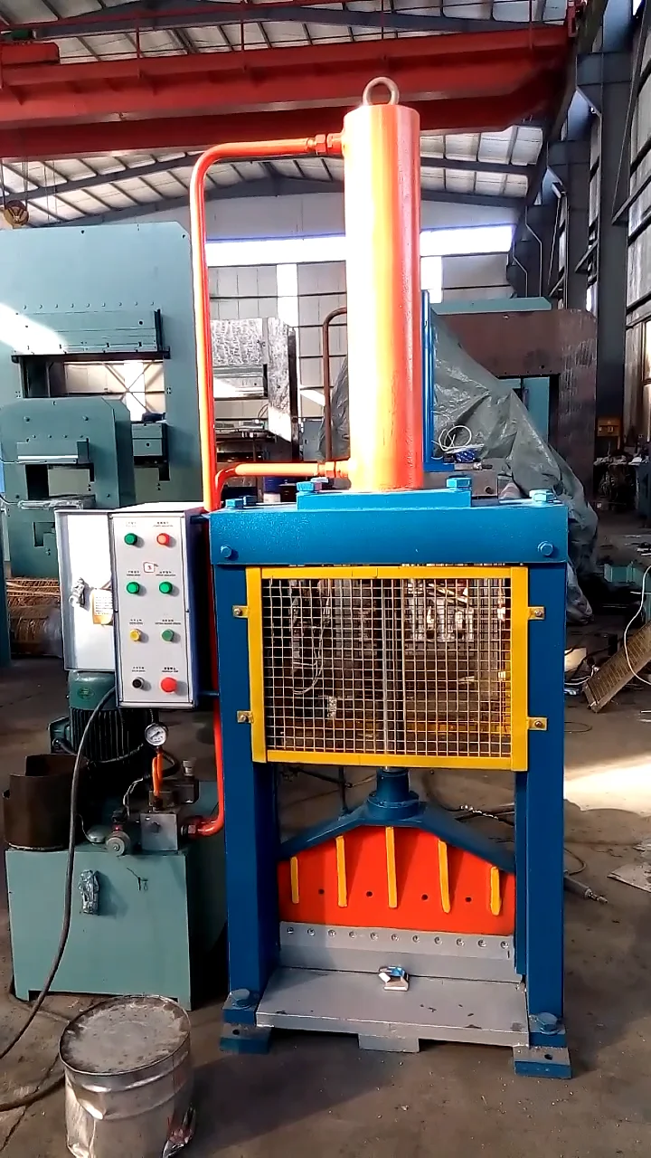 Rubber Cutting Machine Guillotine Rubber Bale Cutter - Buy Hydraulic ...