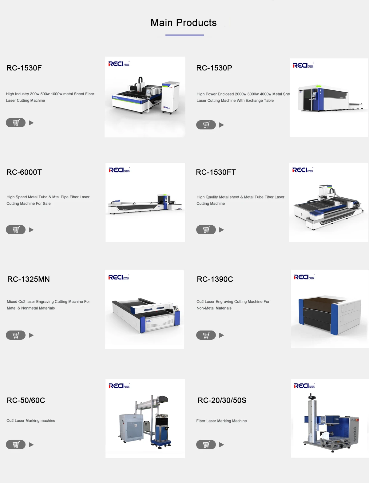 Jinan Reci Cnc Machine Co., Ltd. - Laser Marking Machine, Laser Cutting ...