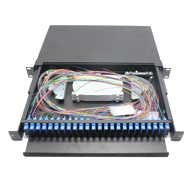 12 24 48 96 Fibers Full Loaded Os1 Os2 Lc Sc Apc Upc Simplex Rack Mount ...