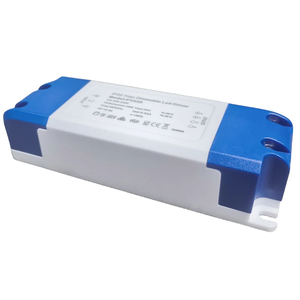 Triac Dimming Indoor Constant Voltage 20w 830ma 24v Leading Edge Or Trailing Edge Led Driver ...