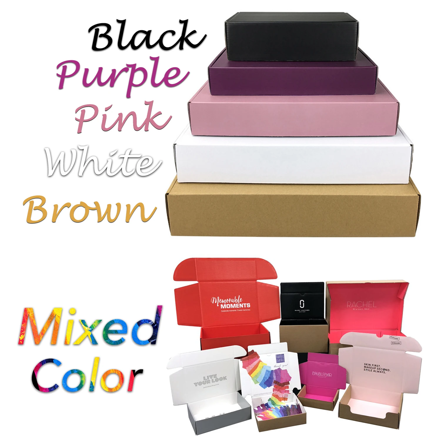 Mailer Box Manufacture Customized Colored Mailer Boxes With Custom Logo ...
