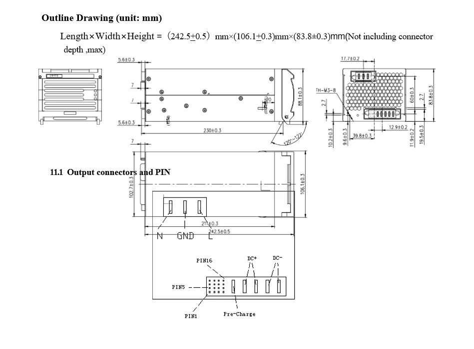 EPW30-48A Vapel Rectifier Module - 48V 30A Power Solution