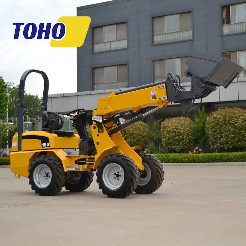 Efficient Earthmoving with 1 Ton Wheel Loaders from China