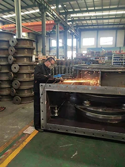 Industrial Radial Vane Louver Damper Valve - THT PZ973H-6C