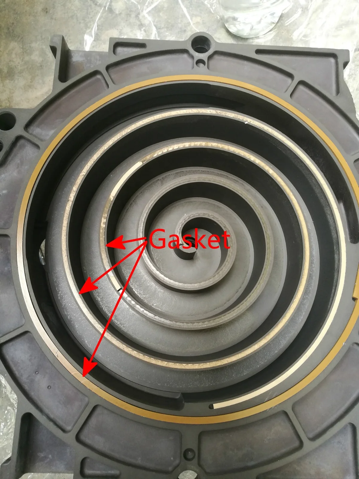 Anest Iwata Atlas Copco Oil Free Scroll Compressor Tip Seals 92832070 ...