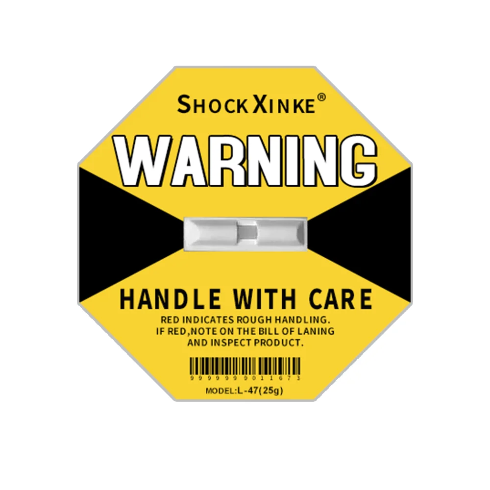 Impact Indicator Shock Label & Packaging - Waterproof Adhesive Sticker ...