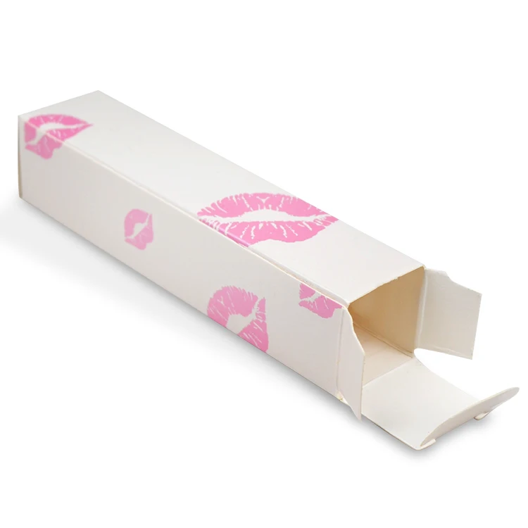 Custom Logo Luxury White Hot Stamping Gold Foil Cosmetics Packaging