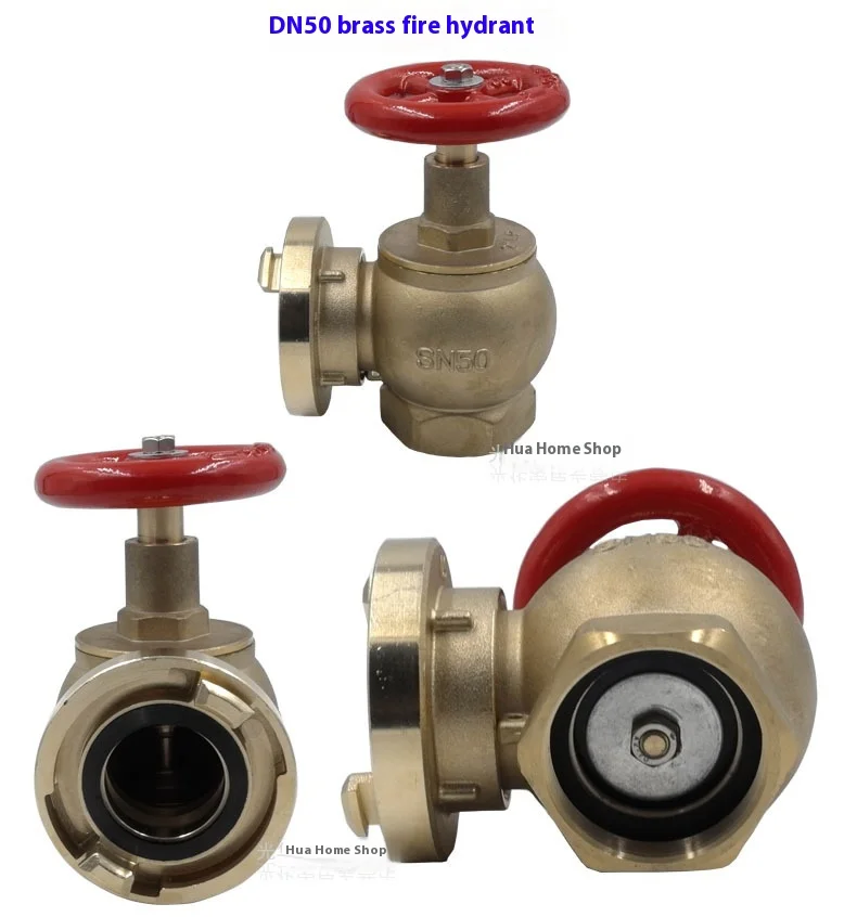 Marine Brass Fire Hydrant Valve SN65/50 National Standard Tooth ...