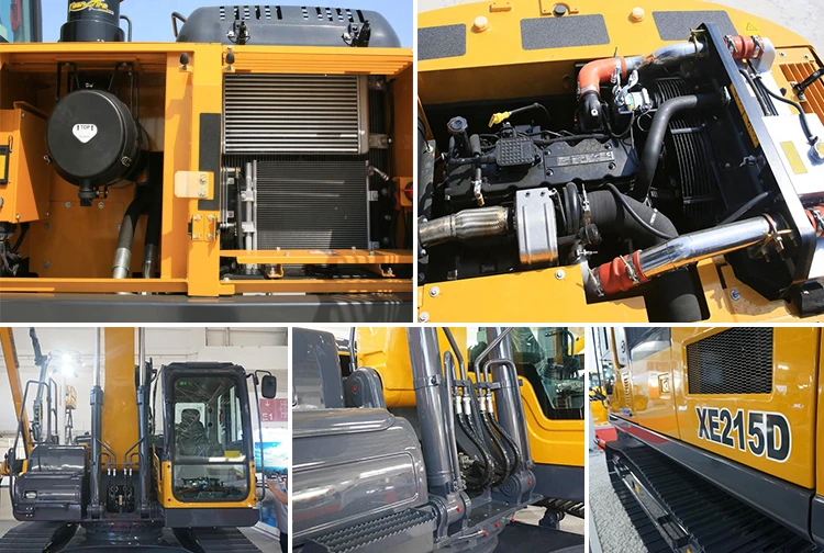 XCMG XE215D Hydraulic Excavator - High Efficiency & Support