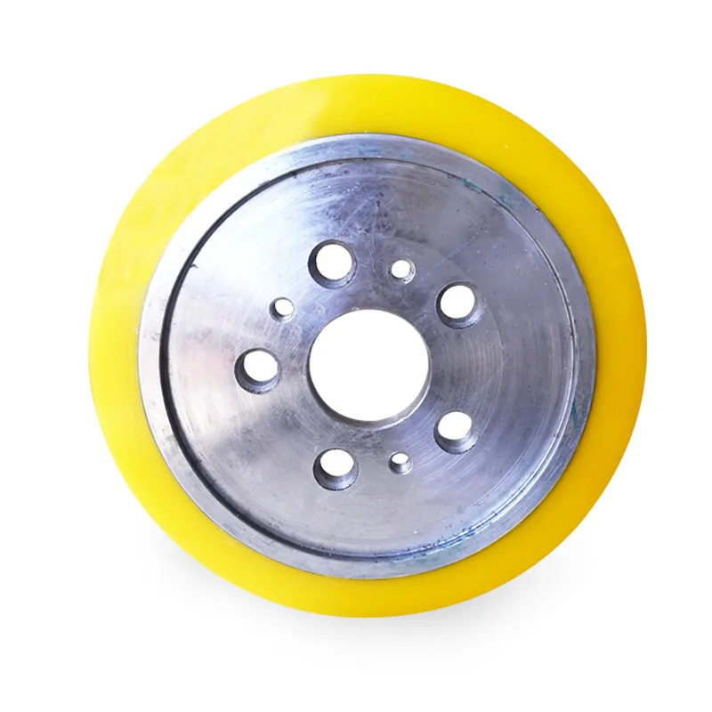 Agv Wheel Manufacturer High Quality Customer Solid Polyurethane Load ...