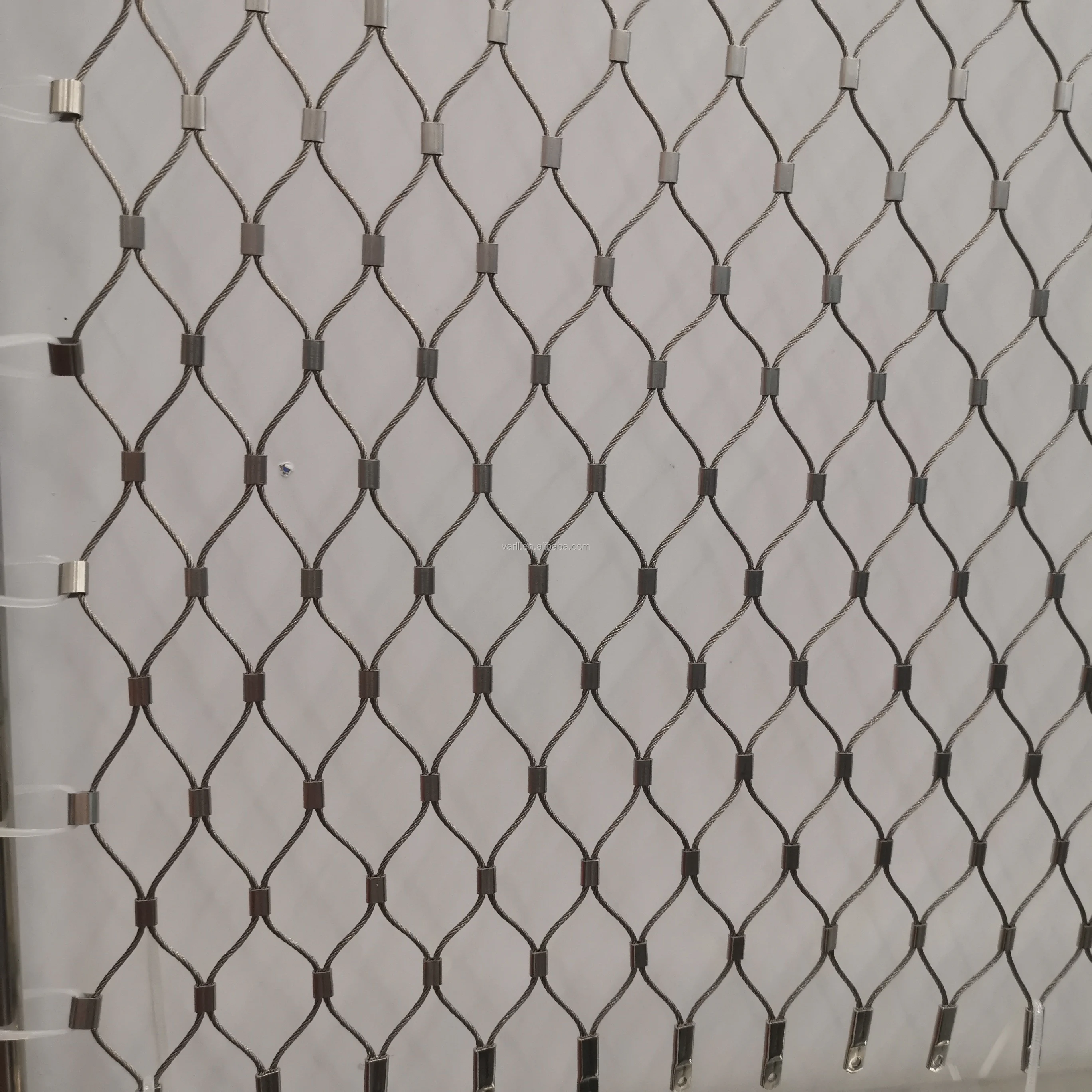 Stainless Steel Zoo Aviary Mesh/bird Cage Wire Mesh/wire Rope Mesh For ...