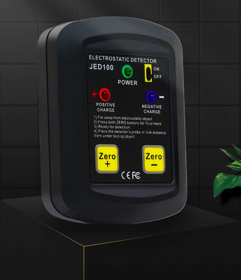 JED100 Electrostatic Meter Static Electricity on the Surface ...