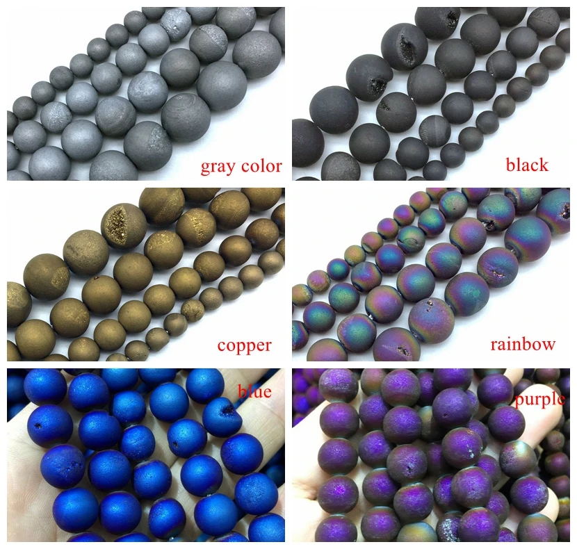Natural Stone Bead Strand - Perfect for DIY Jewelry