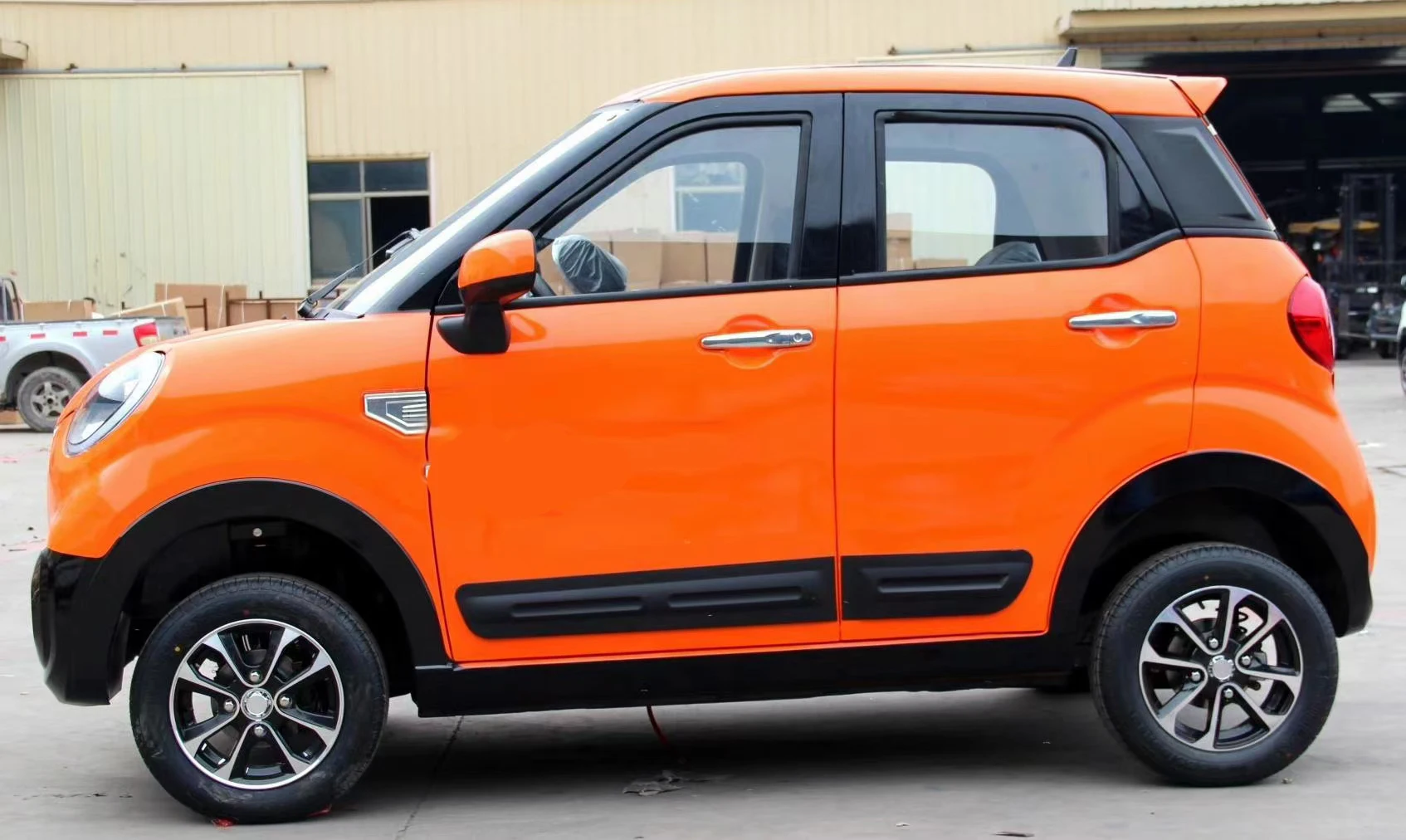 Cheap 4 Wheel 4 Seat Low Price Electric Small Car Left Steering ...