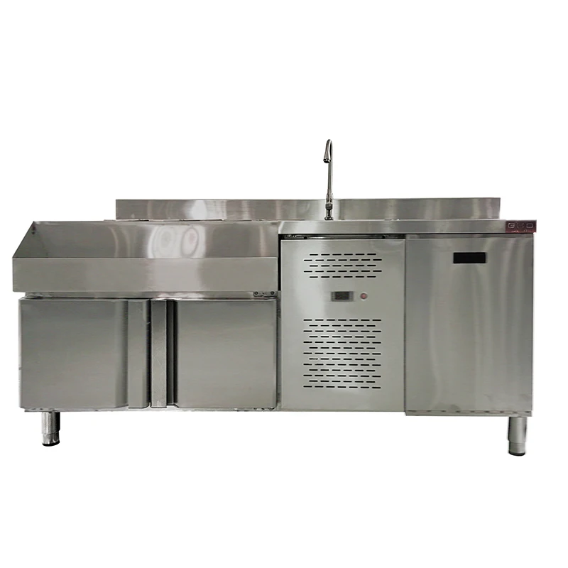 2021 Cocktail Bar Station with under Refrigerator - GSTA