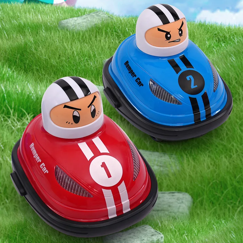 Twin Pack Remote Control RC Bumper Car Battle Toy Set