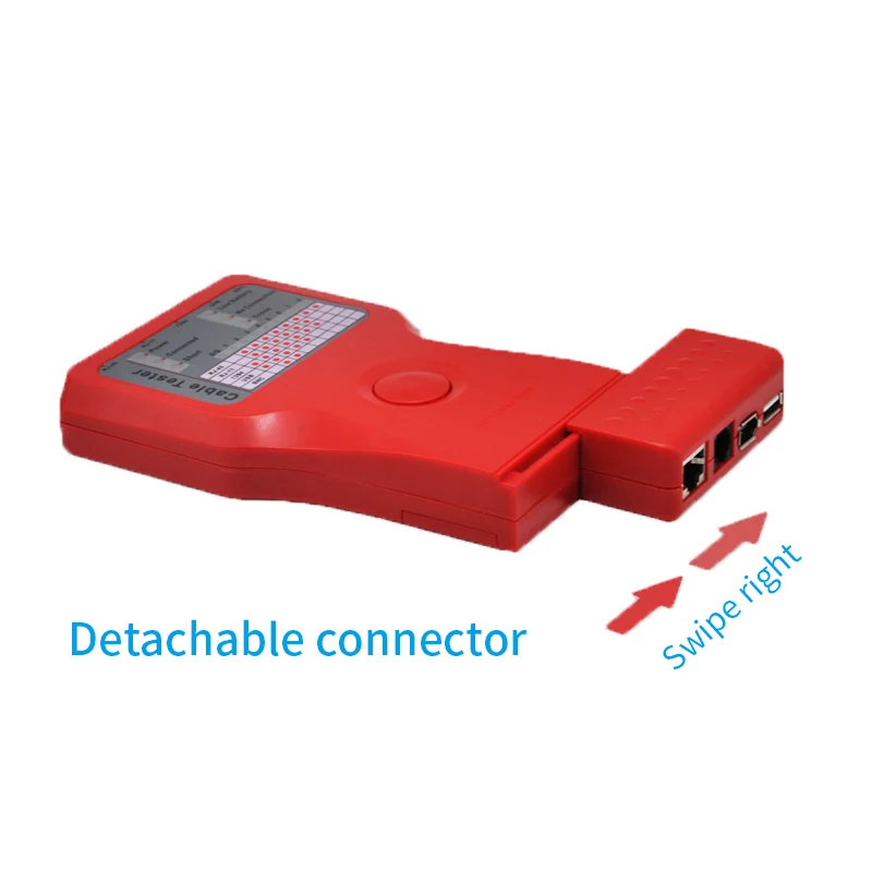Multipurpose Plastic Network Cable Tester for RJ45/RJ11/USB/BNC ...