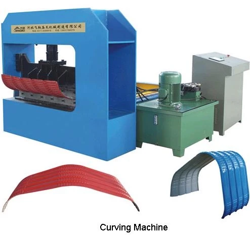 Auto Crimping Curved Roll Forming Machine by XINGBO