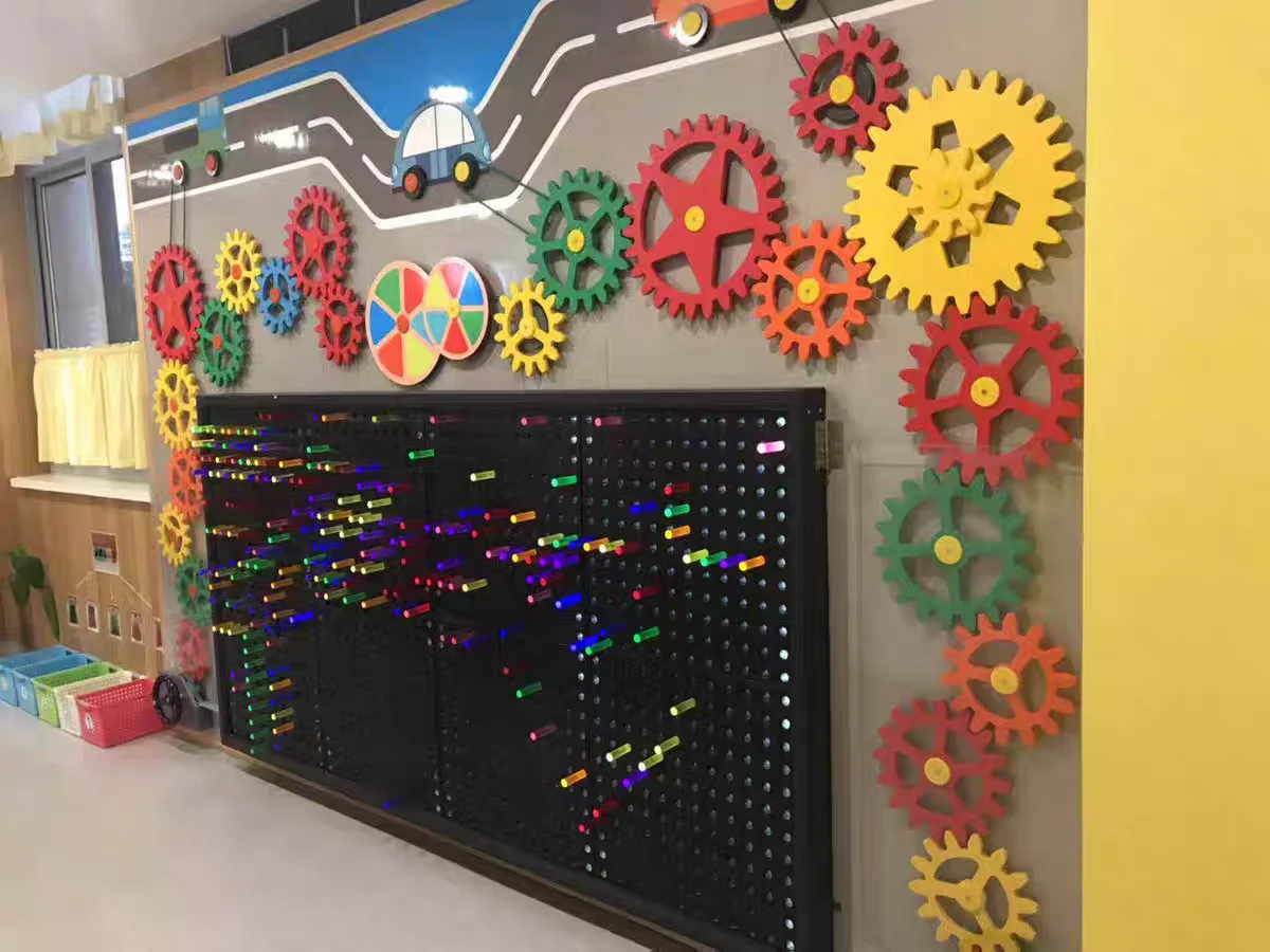 Acrylic Material LED Lighting Interactive Wall Games for Kids