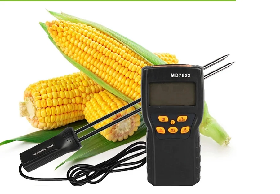 Digital Hand Held Grain Moisture Meter For Dry Fruits Moisture Analyzer ...