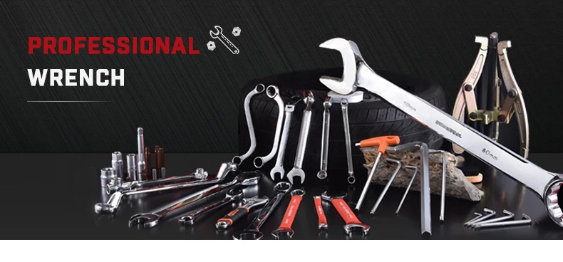 Carbon Steel Dual Function 14pc Automobile Auto Spanner Set Kit - Buy ...