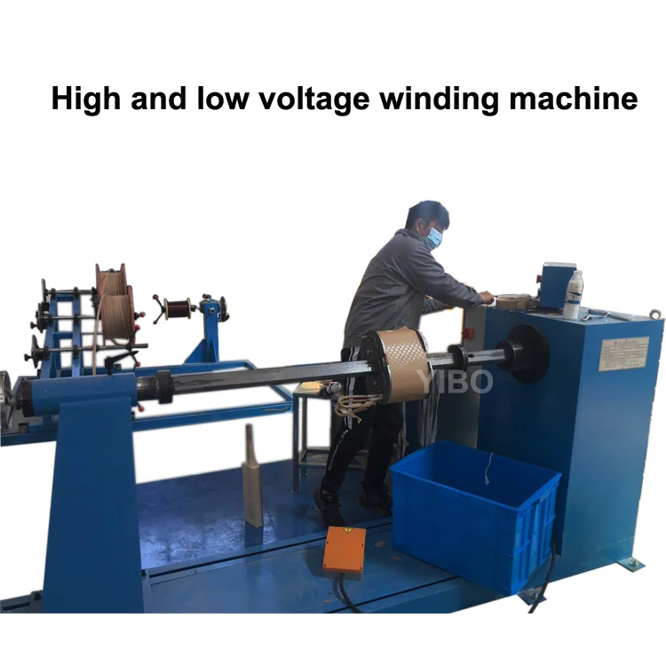 Manual Coil Winding Equipment Machine For High Voltage Power ...