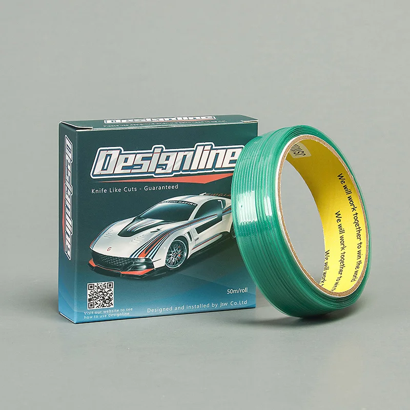 New Flexible 3.5MM X 50M Car Wrap Design Lines Application Cutting Line ...