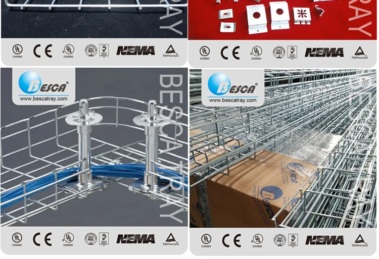 Telecom Wire Mesh Mesh Cable Tray Weight/cable Channel - Buy Wire Mesh ...