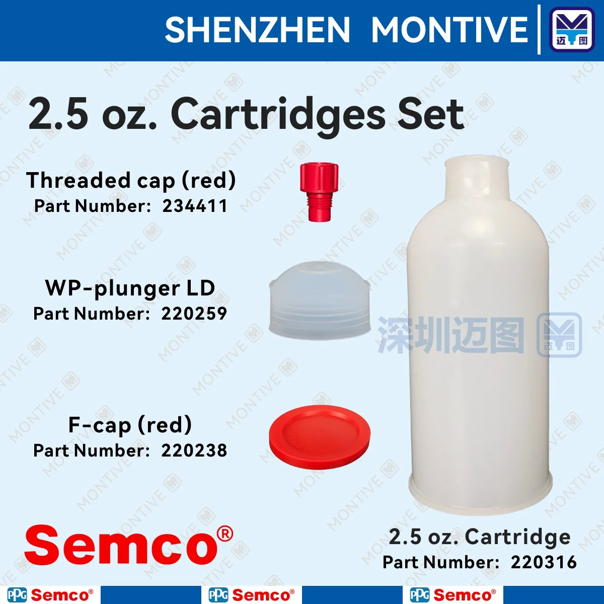 220316 Semco Original 2.5oz Cartridge Is Suitable For Adhesive ...