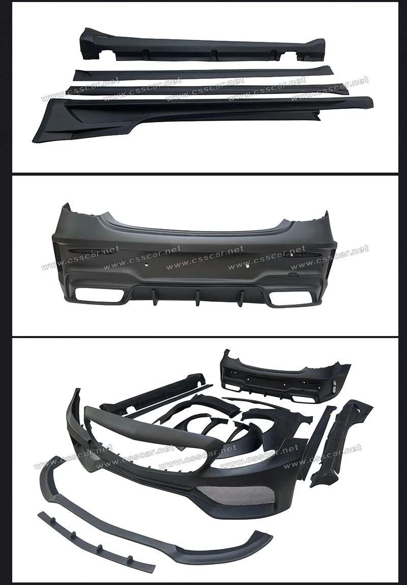 Mercedes-benz W205 PD Style Fiber Glass Full Body Kits