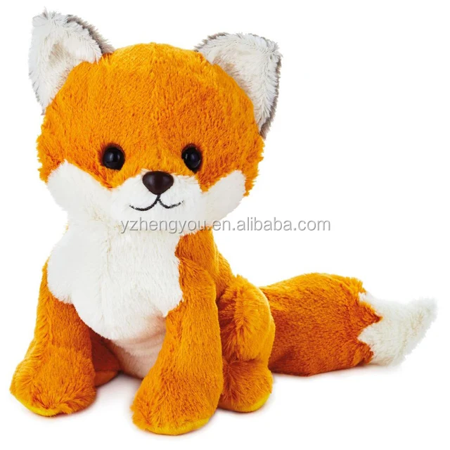 Free Sample Plush fox Toys Stuffed fox Toys 20cm Sitting Size Soft fox ...