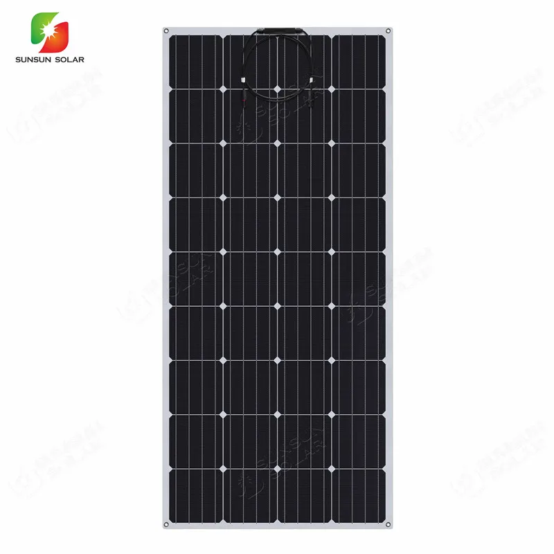Sunsun High Efficiency 180w 18v Etfe Monocrystalline Cell Semi Flexible ...