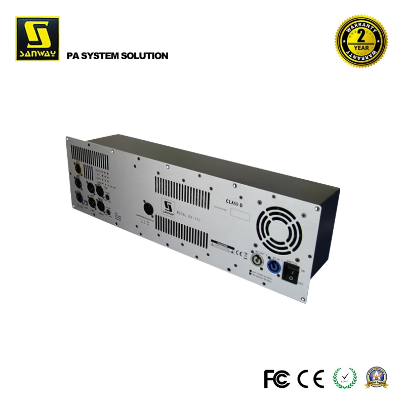 D3-215 Audio 1800W Class D Amplifier Module for Active Speakers