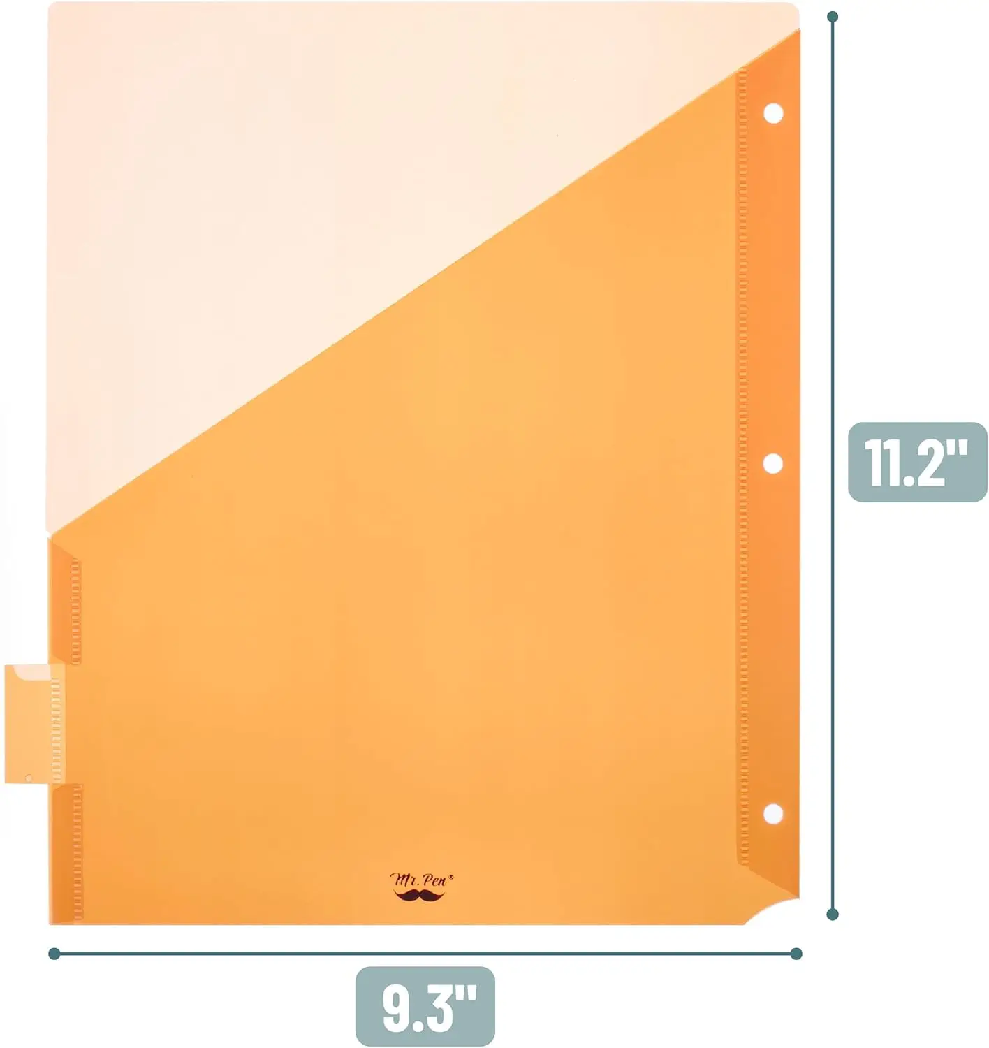 Custom Translucent Plastic Divider Inserts for A4/A5 Labels Custom ...