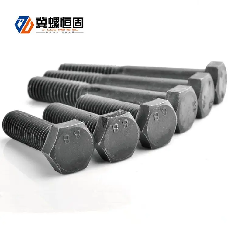 China M40 M28 M16 Hex Flange Black 8.8 Gradestandard Size High Tensile ...