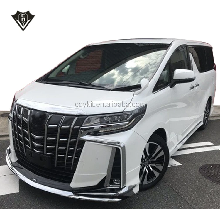 For Alphard Upgrade Front Bumper 2012/2015/2017 Upgrade 2018 Alphard ...